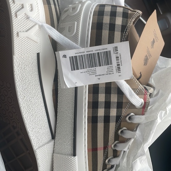 Burberry | Shoes | Burberry Low Top Sneakers | Poshmark